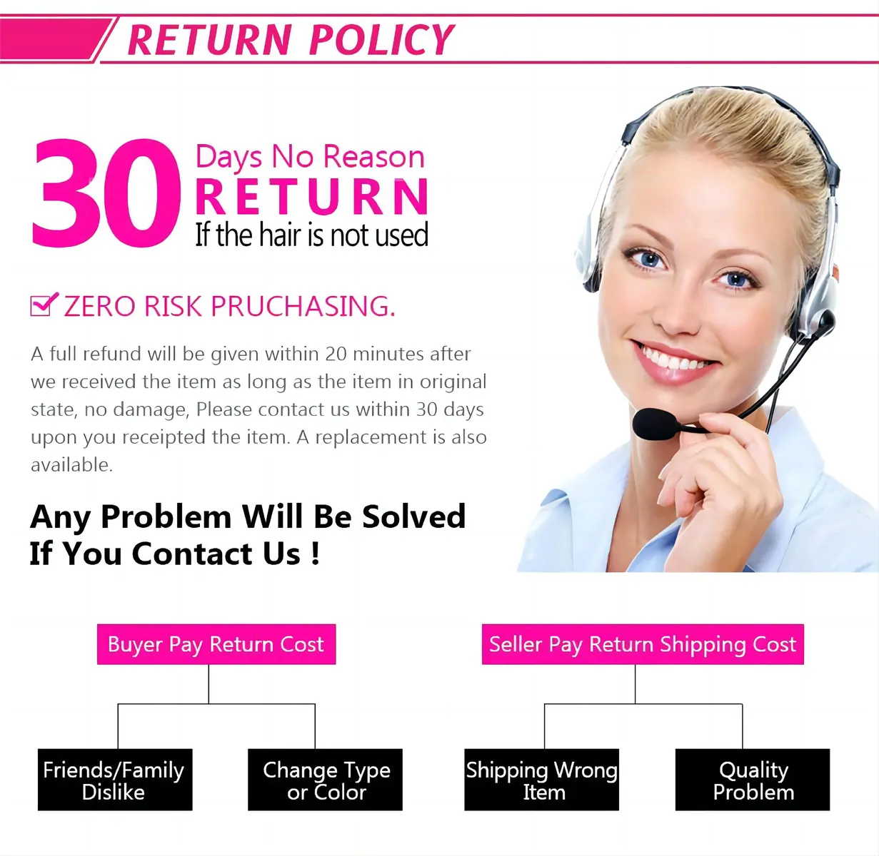 Return & Cancellations - Beruthie Hair